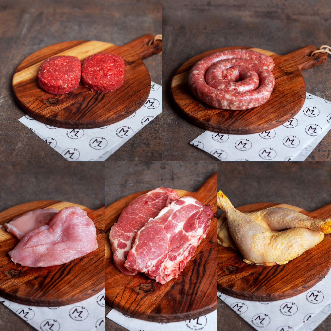 Colis de Viandes dans votre boucherie maison-lascours.fr – Maison Lascours