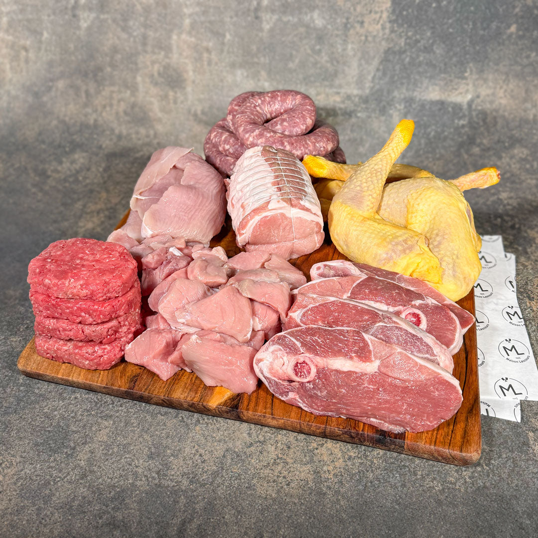 Colis de Viandes dans votre boucherie maison-lascours.fr – Maison Lascours