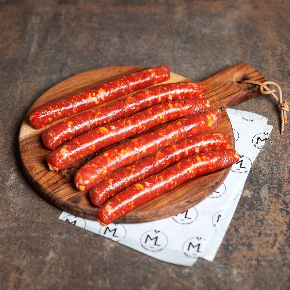 Saucisses Fraîches Maison dans votre boucherie maison-lascours.fr ...