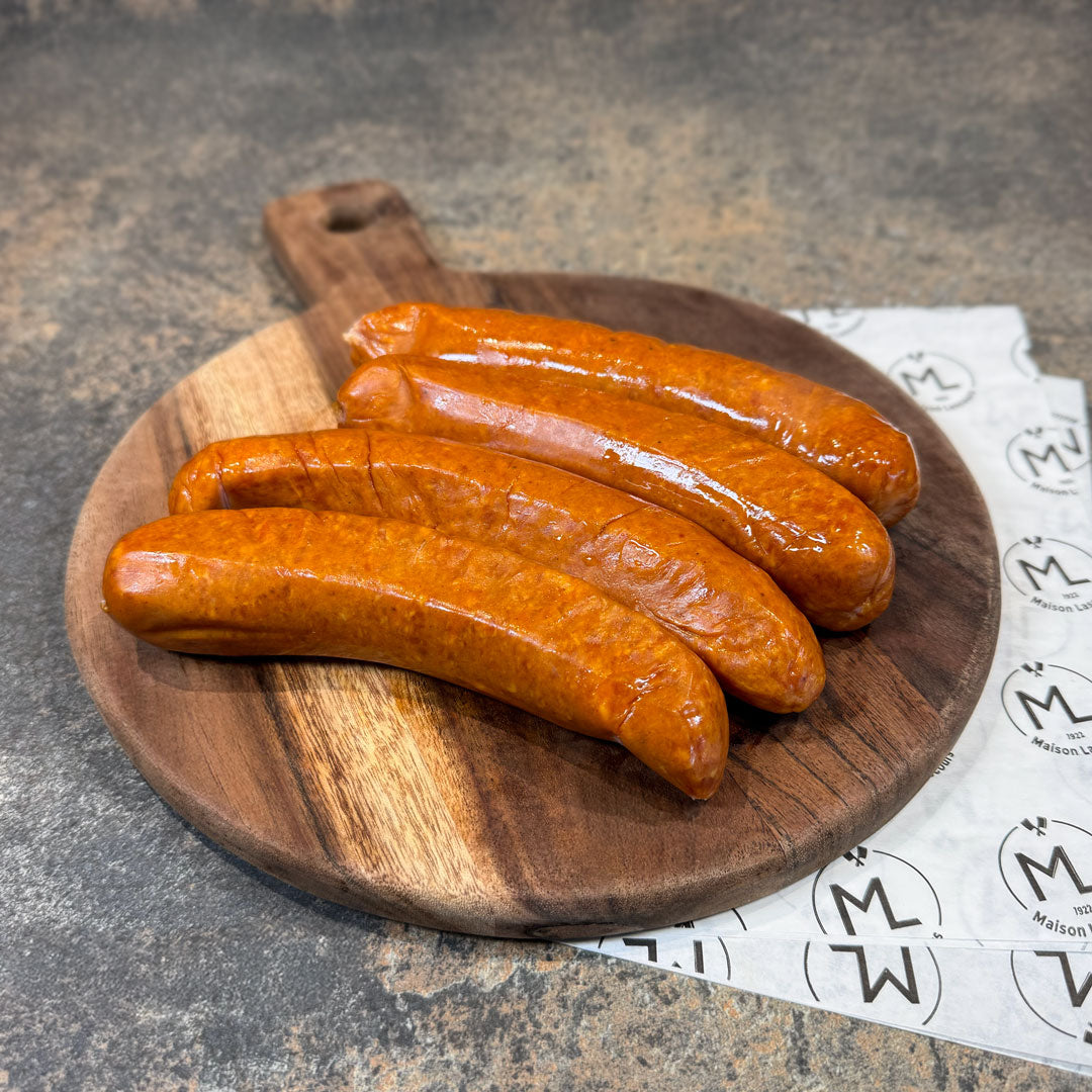 Saucisse de Porc Fumée à Cuire pour Choucroute – Maison Lascours